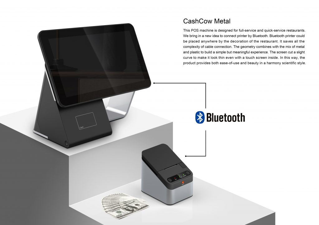 Cashcow good design and unique pos machine - CashCowPOS